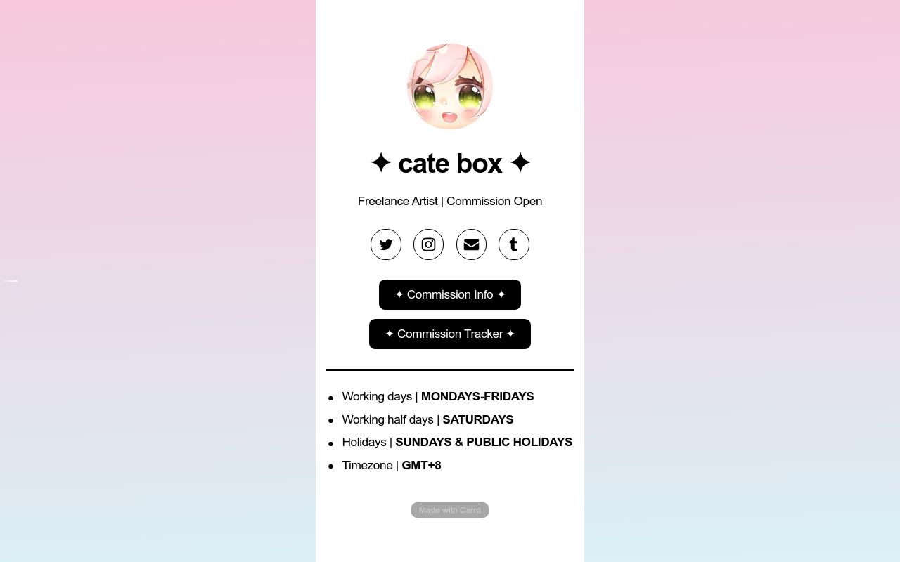 cate's box